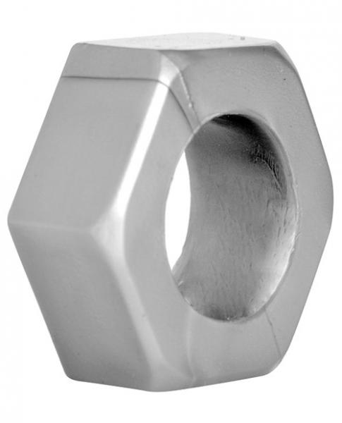 Silver Hex Heavy Duty Cock Ring And Ball Stretcher On Literotica